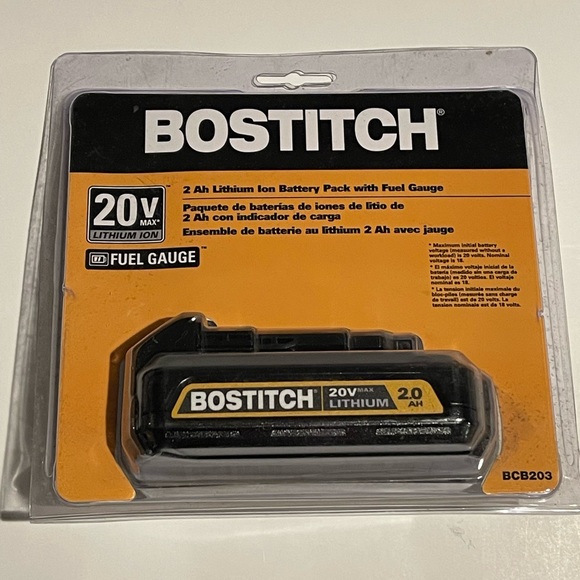 Bostitch | Other | Bostitch Bcb23 20 Volt 20ah Battery With Fuel Gauge ...